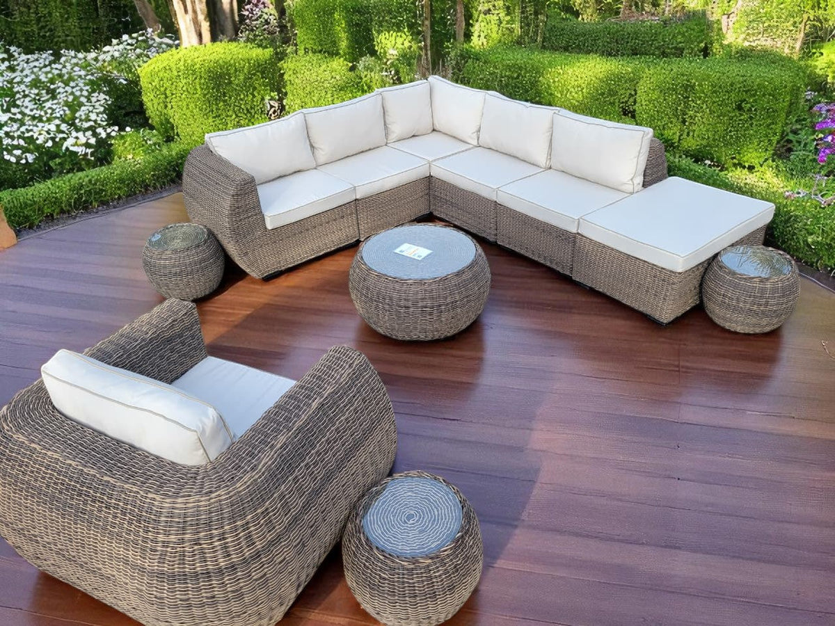 Outdoor Furniture Modular Corner Lounge Sets