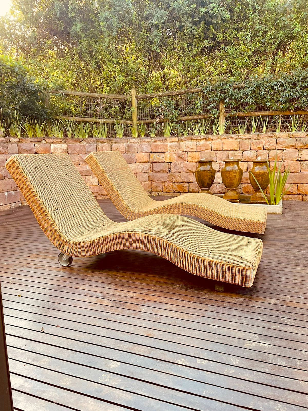 Pool Lounger - Curved Design